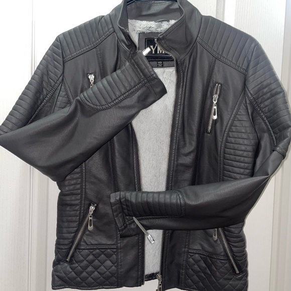 YMI | Jackets & Coats | Leather Jacket | Poshmark